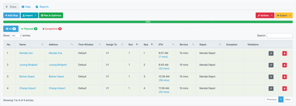 How To Sort The Stops Of Your Run Manually – ElasticRoute