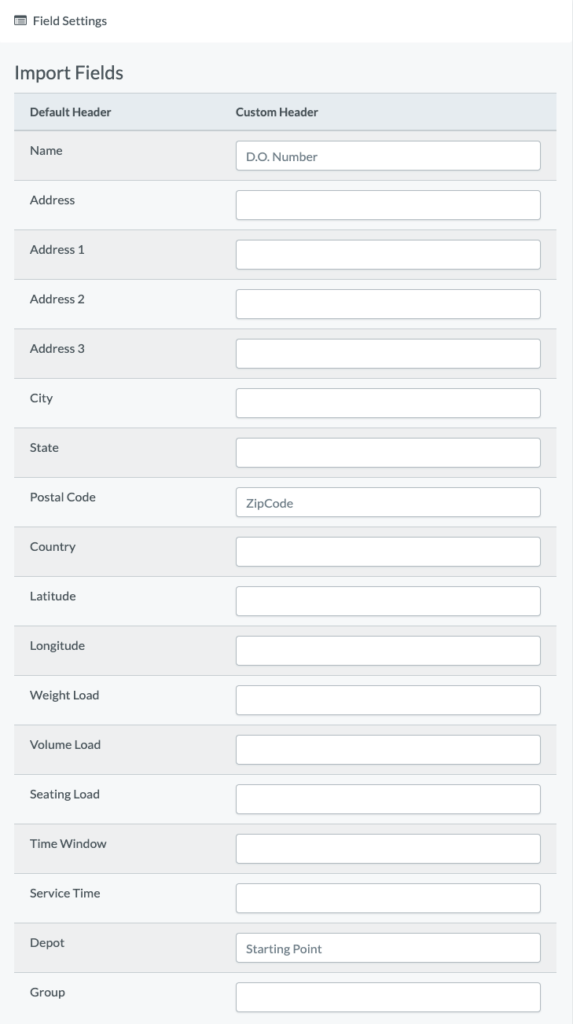How To Set Headers To Match Your Csv For Import Elasticroute 