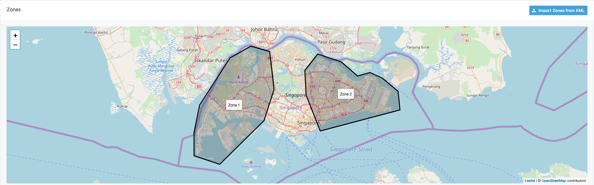 How To Display Or Hide The Zone Label On The Map – ElasticRoute